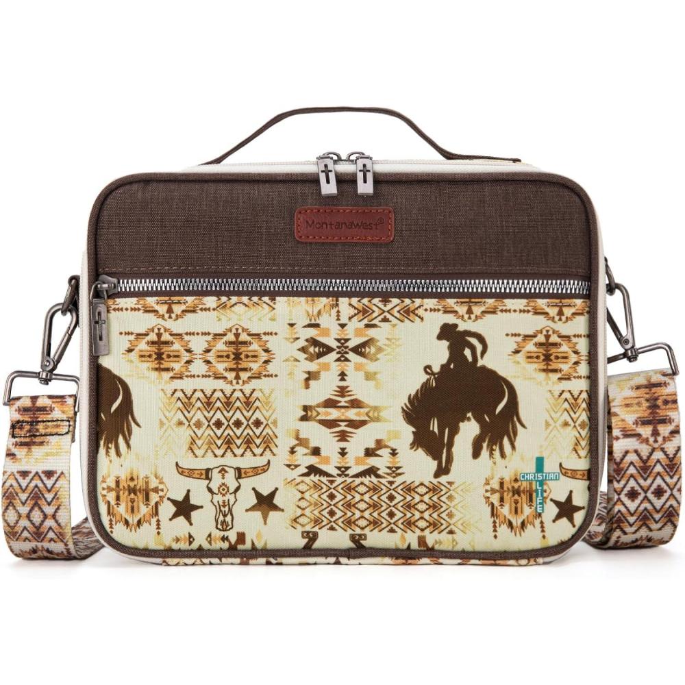 Montana West Bible Covers for Women Men with Leather Bookmark Carrying ...